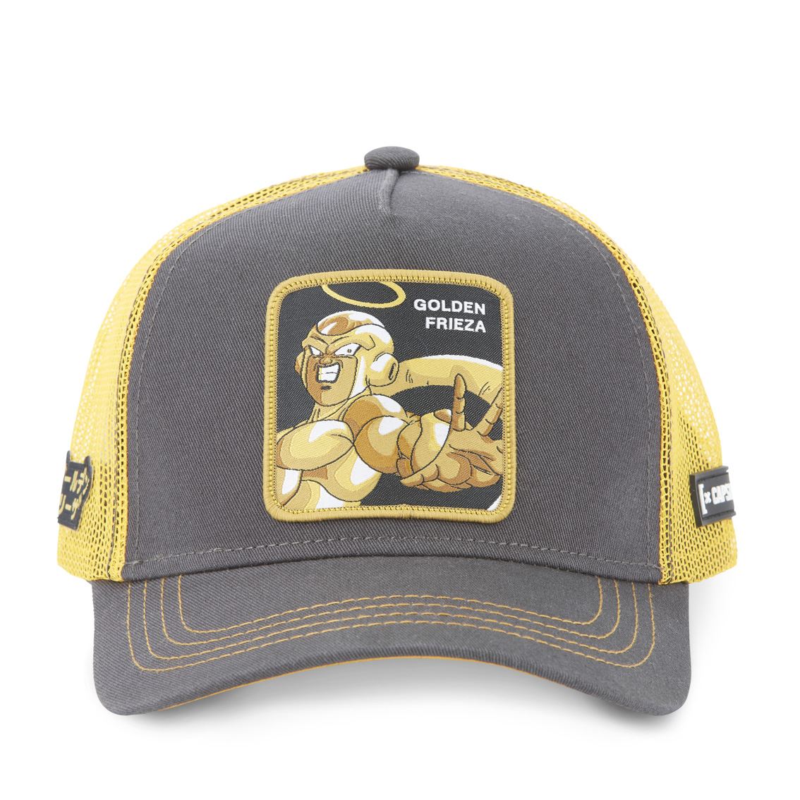 Casquette TRUCKER CAPSLAB DRAGON BALL GOLDEN FRIEZA Gris - Original à ...