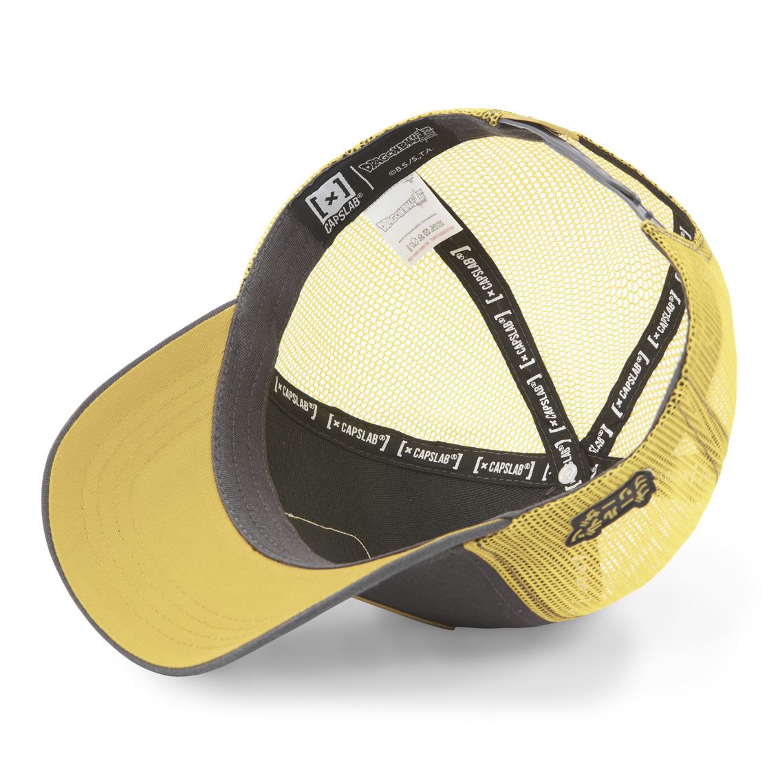 Casquette TRUCKER CAPSLAB DRAGON BALL GOLDEN FRIEZA Gris - Original à ...