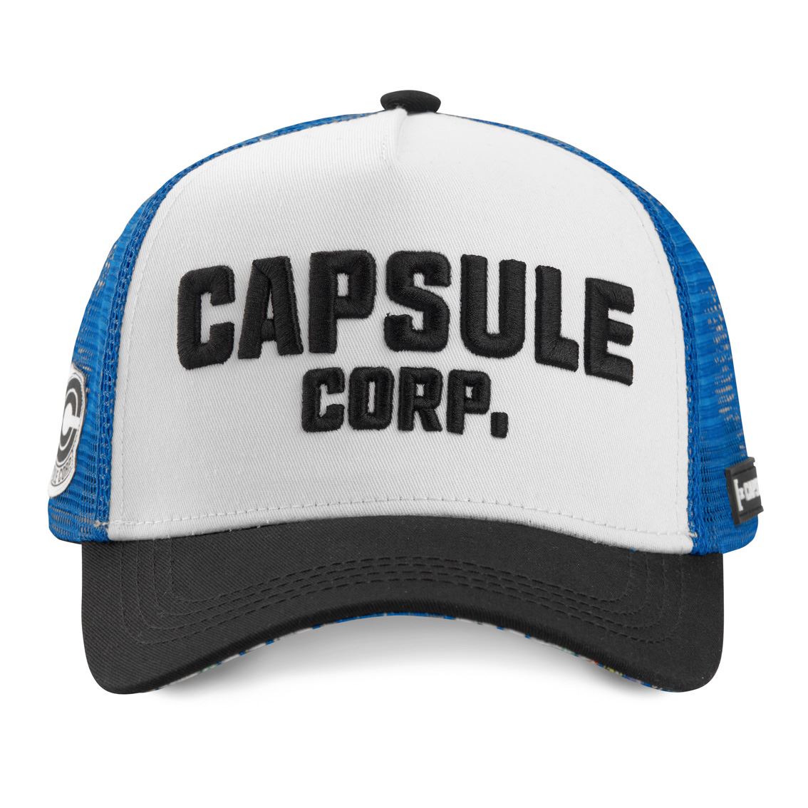 Casquette TRUCKER CAPSLAB DRAGON BALL Z CAPSULE CORP Blanc - Original à ...